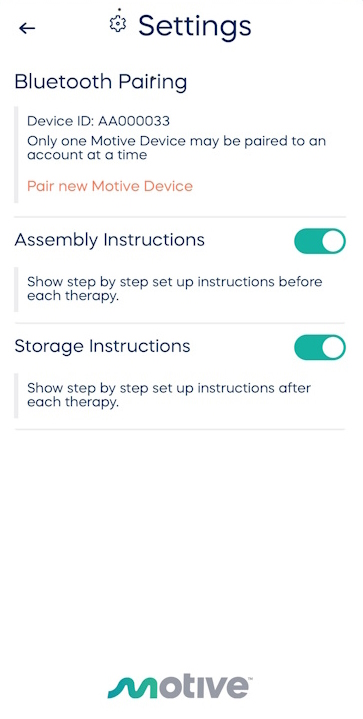 How Do I Pair a New Motive Device? – Motive Health