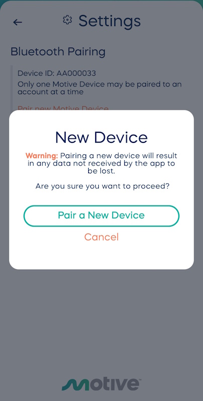 How Do I Pair a New Motive Device? – Motive Health